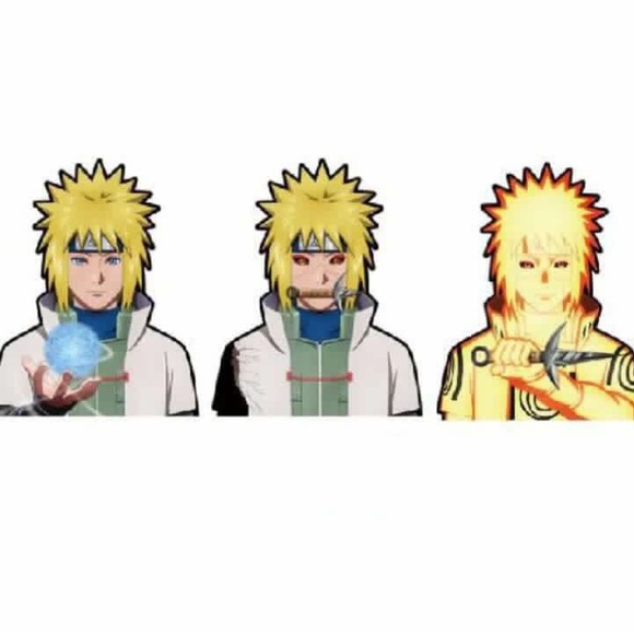 Art | Naruto Minato Namikaze Decal 3 | Poshmark